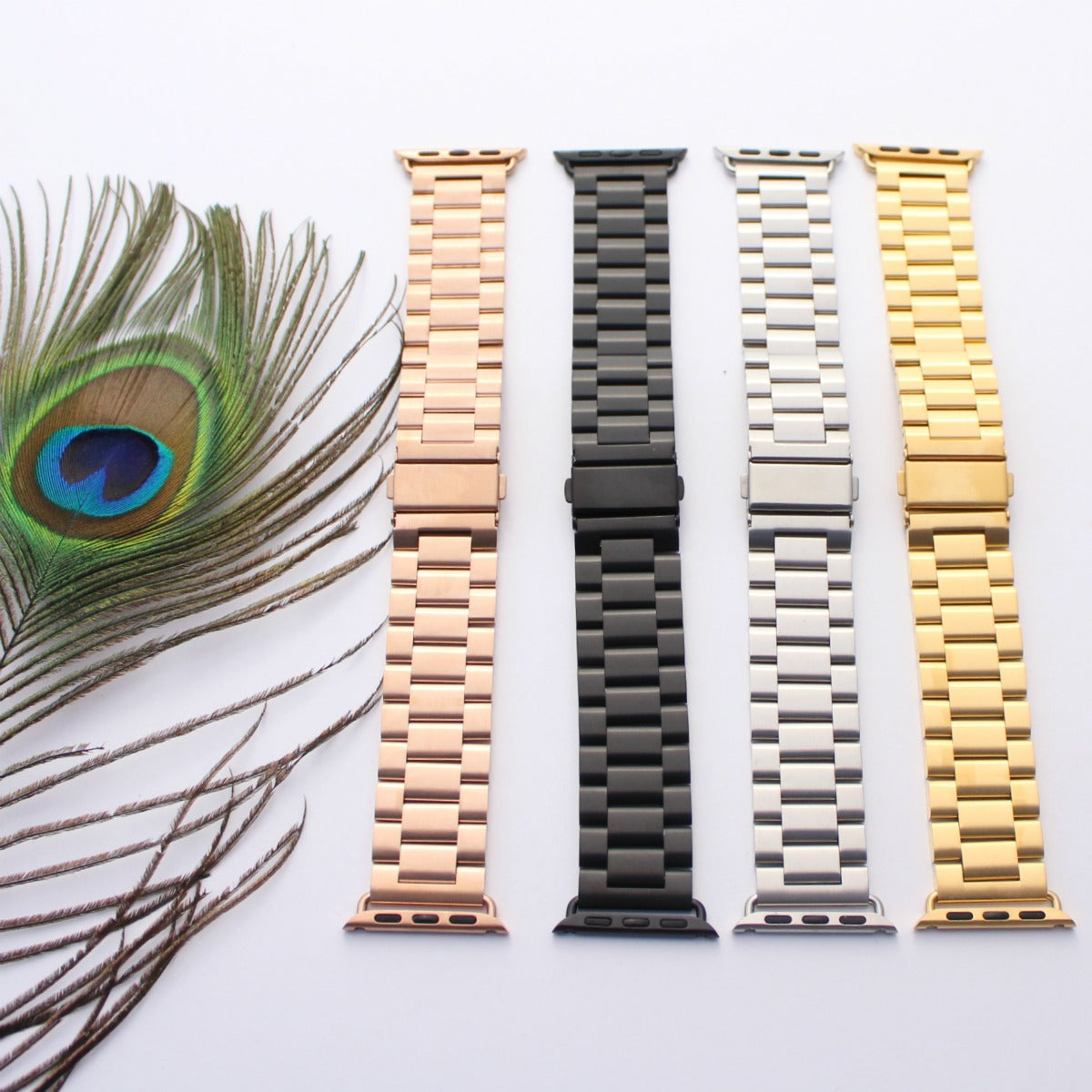 Classic Stainless Steel Watch Bands for Apple Watches – Salty USA